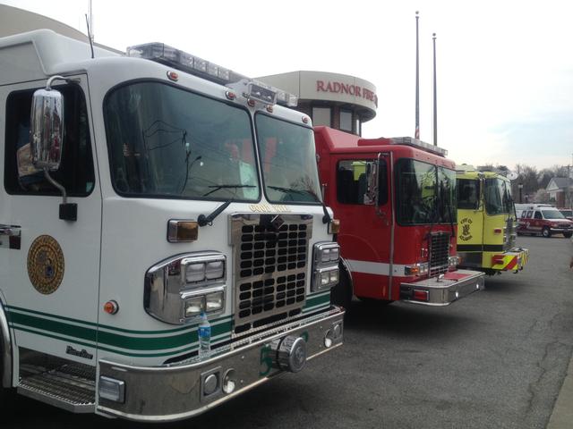 Air 52 Visits Radnor Fire Company - Goodwill Fire Company