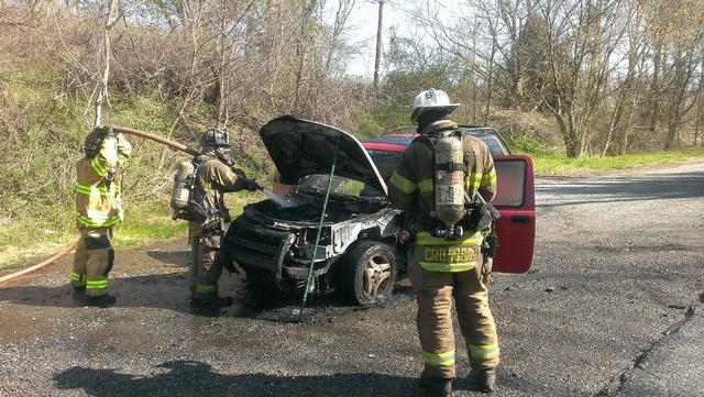 Engine and Tanker Respond to Sunday Morning Car Fire - Goodwill Fire ...