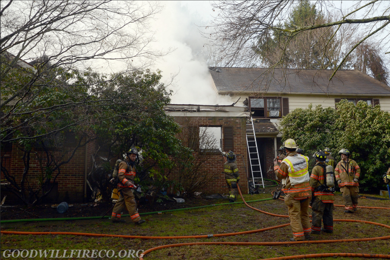 Full Company Response to 2 Alarm Fire in Westtown Township - Goodwill ...