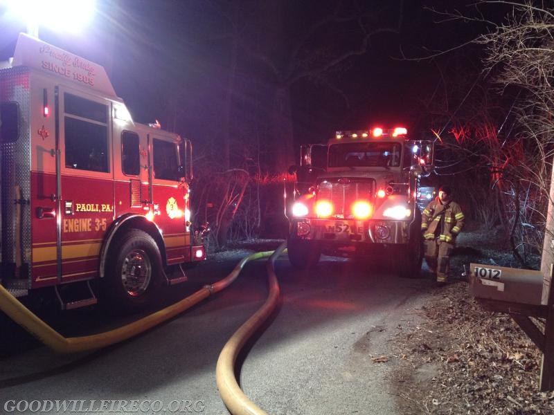 Tanker and Air 52 Run Working Residential Fire in the 54 Box Area ...