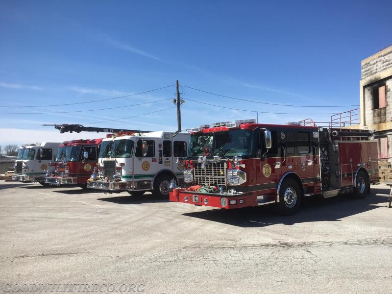 Department Training Event and Member Promotions - Goodwill Fire Company
