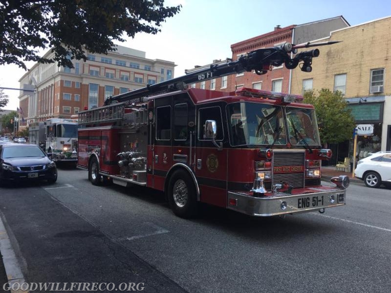 Engine 52-1 Attends 9/11 Memorial Run - Goodwill Fire Company