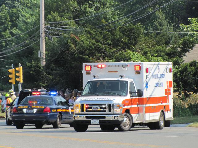 Good Will Assists at Accident Involving Fire - Goodwill Fire Company